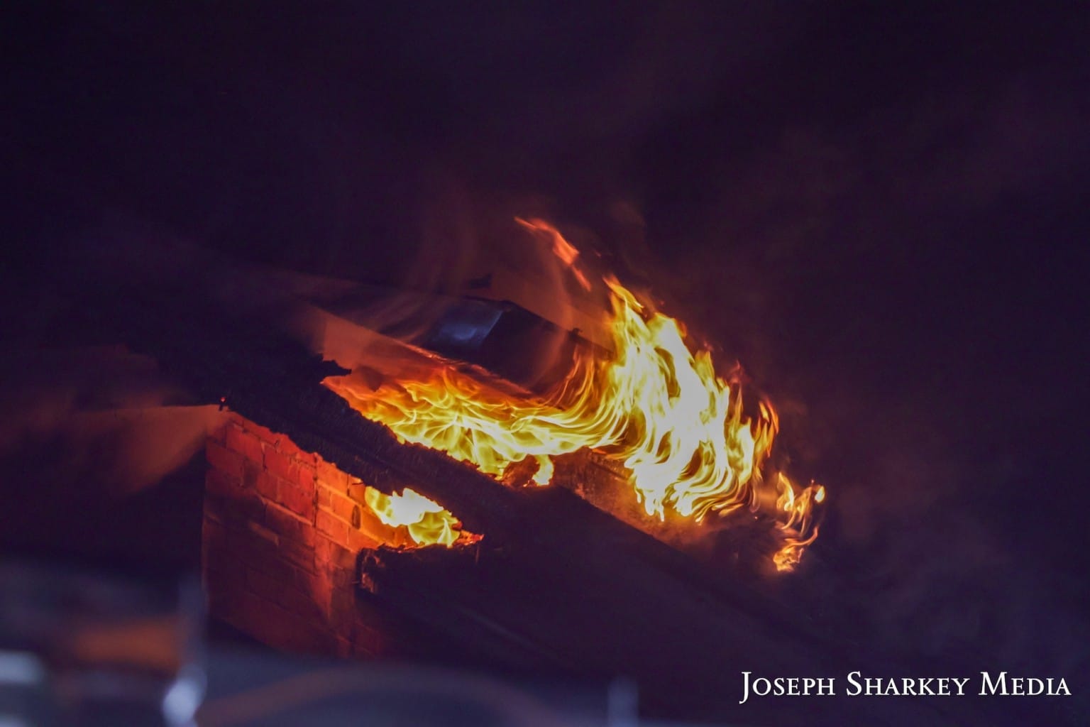 Major fire breaks out in the historic schoolhouse building at the ...