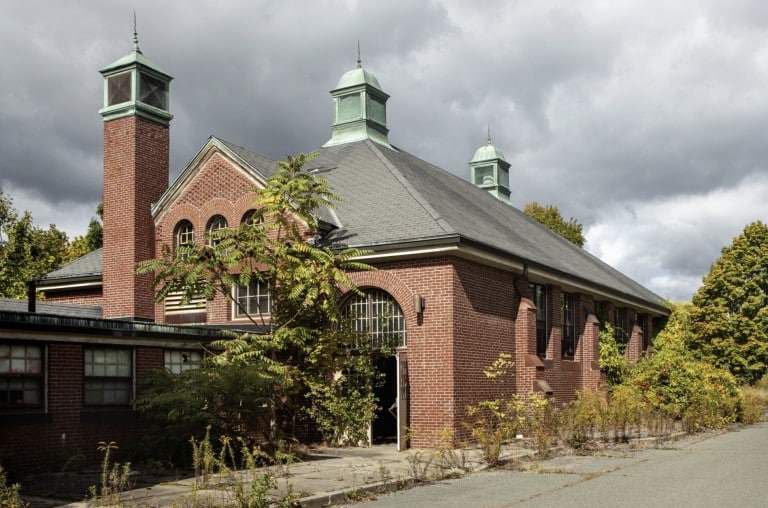 Major fire breaks out in the historic schoolhouse building at the ...