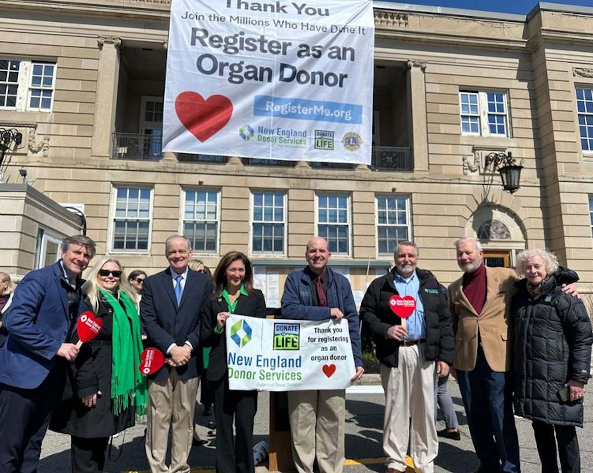 State and local officials join New England Donor Services at Waltham ...